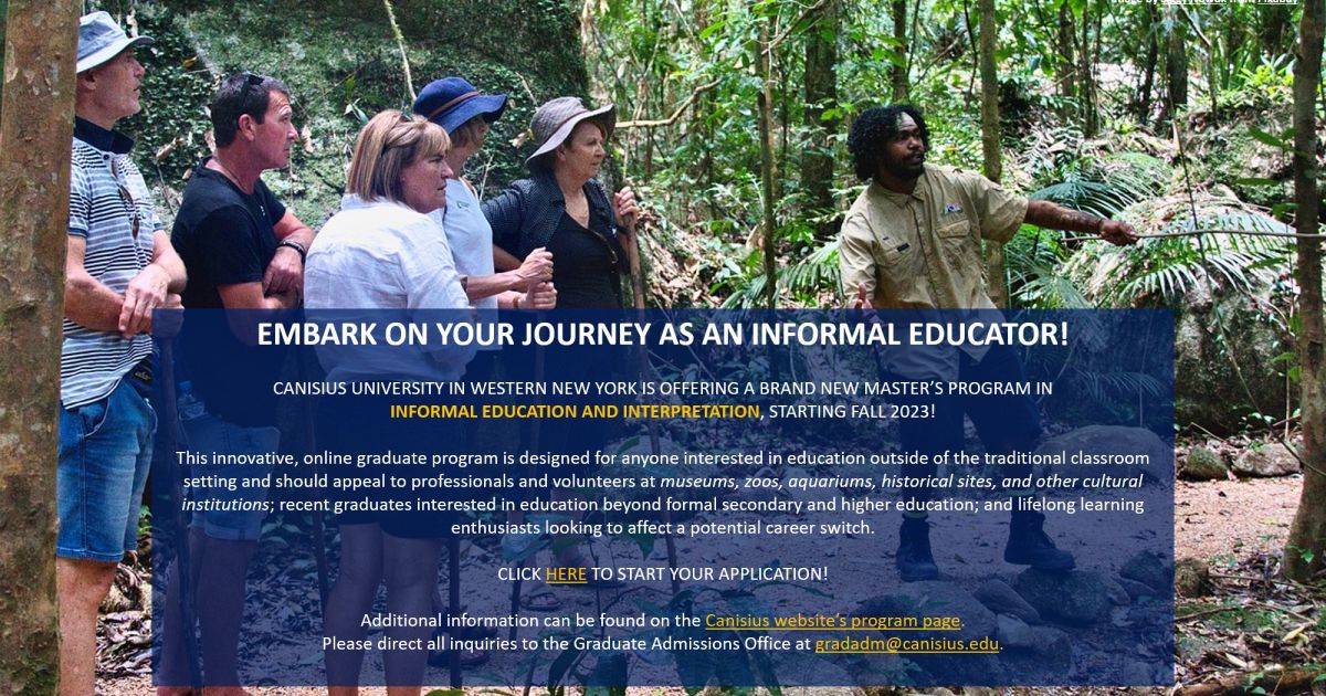 Informal Education & Interpretation Online Graduate Program | eePRO